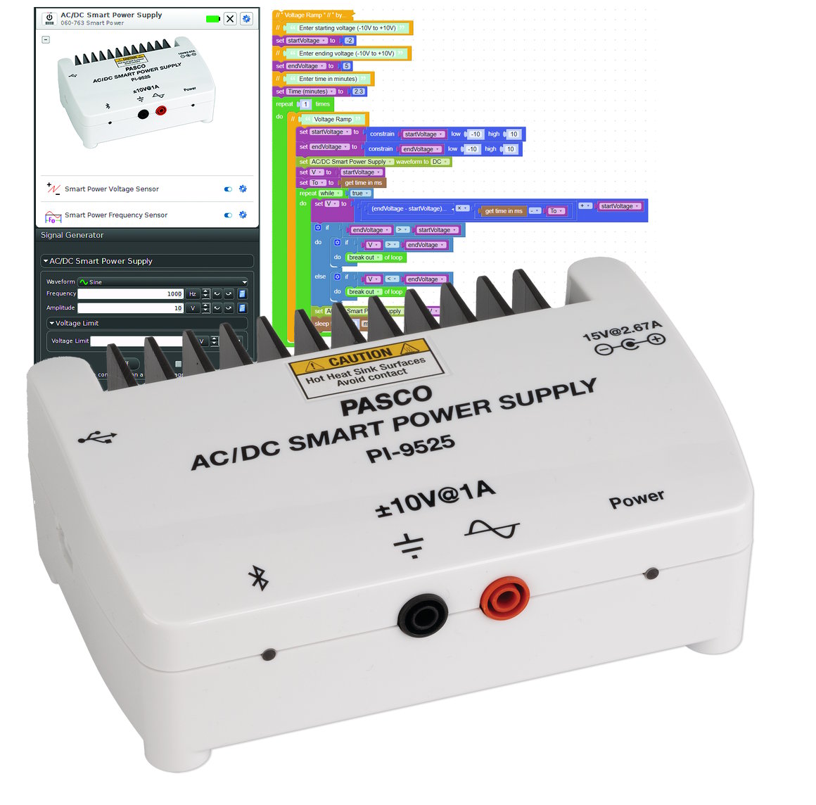 Fuente Programable De Ccca Con Comando Inalámbrico Por Bluetooth 2032